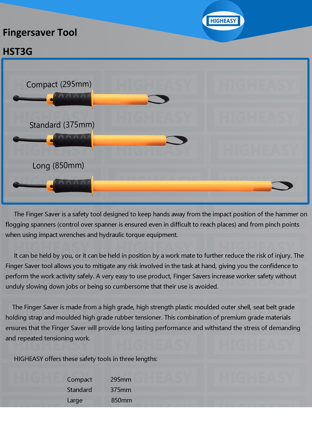 Finger Saver Compacto – BF Bolting Systems
