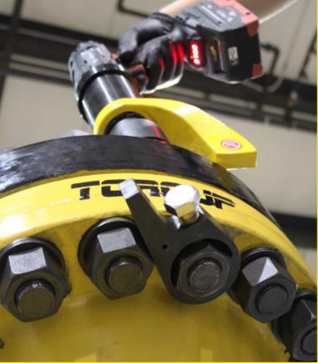 Reacción LTR TorcUp – BF Bolting Systems